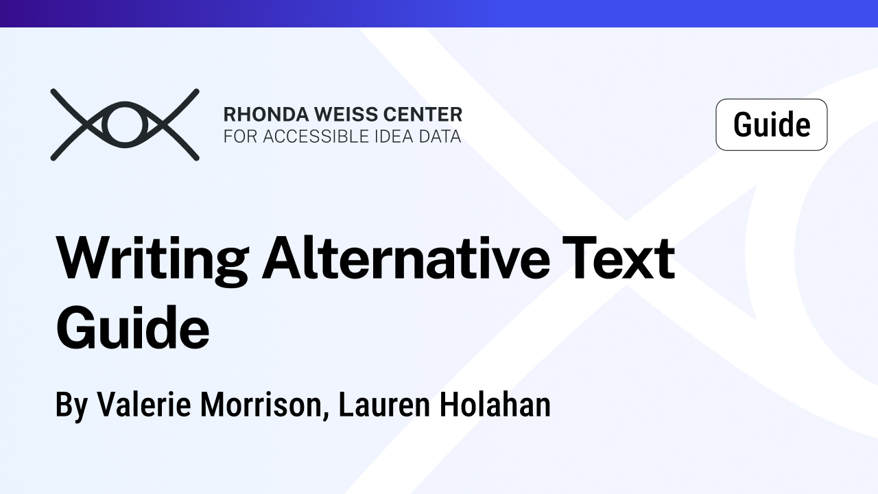 Writing Alternative Text Guide